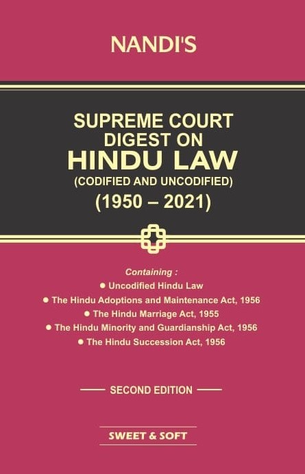 Supreme Court Digest on Hindu Law (1950 - 2021)
